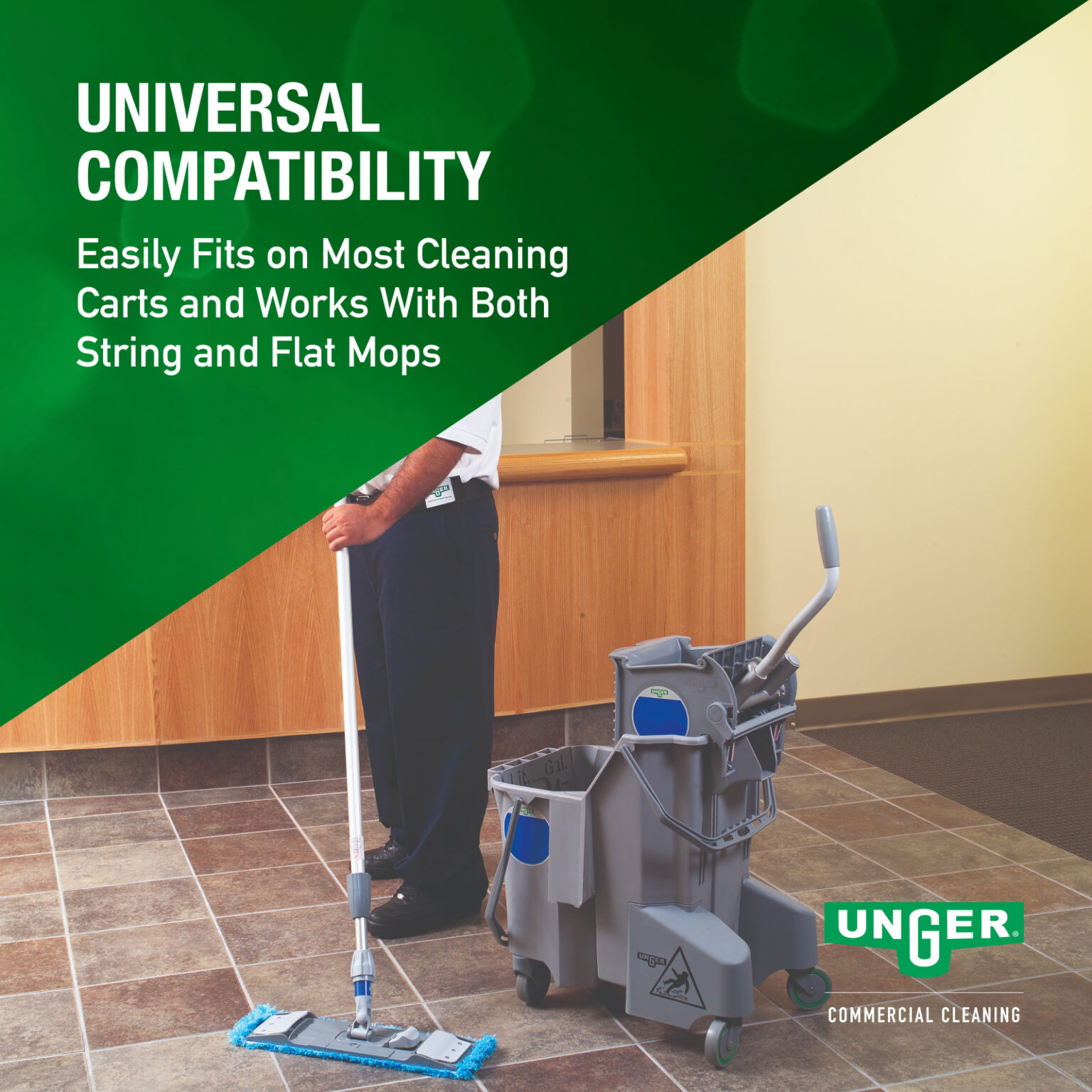Dual Chamber Mop Buckets | Commercial Floor Cleaning Buckets