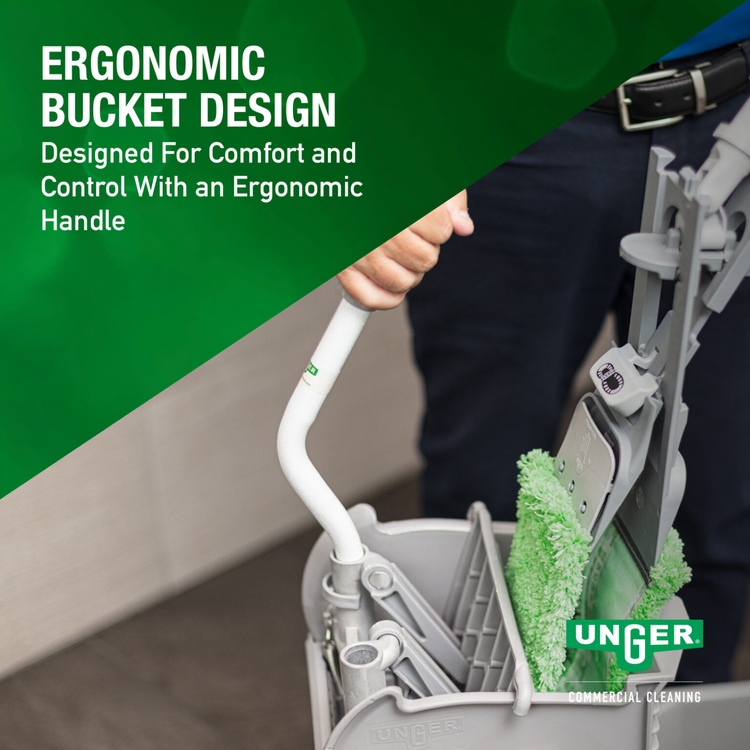 Dual Chamber Mop Buckets | Commercial Floor Cleaning Buckets
