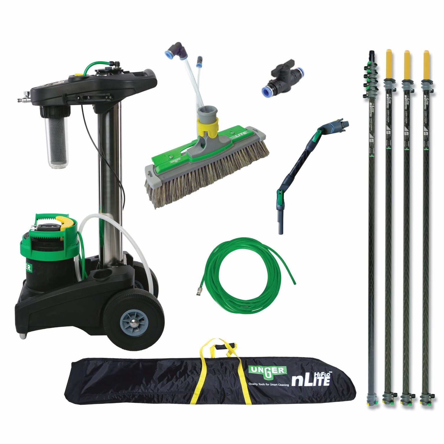 HydroPower® Nano Complete Pro 55' Kit - Unger USA