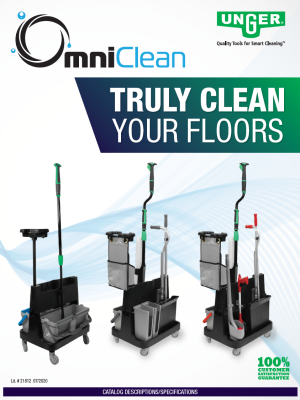 Unger OmniClean Spot Cleaning Kit | Floor Cleaning Mop & Bucket