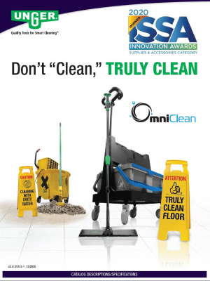 Unger OmniClean Dual Bucket Kit | Professional Floor Cleaning System