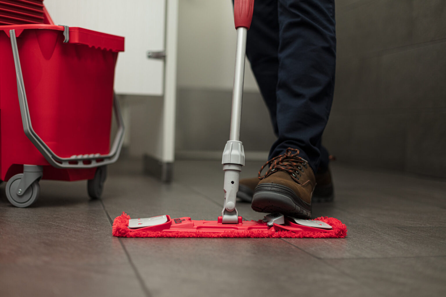 Dual Chamber Mop Buckets | Commercial Floor Cleaning Buckets